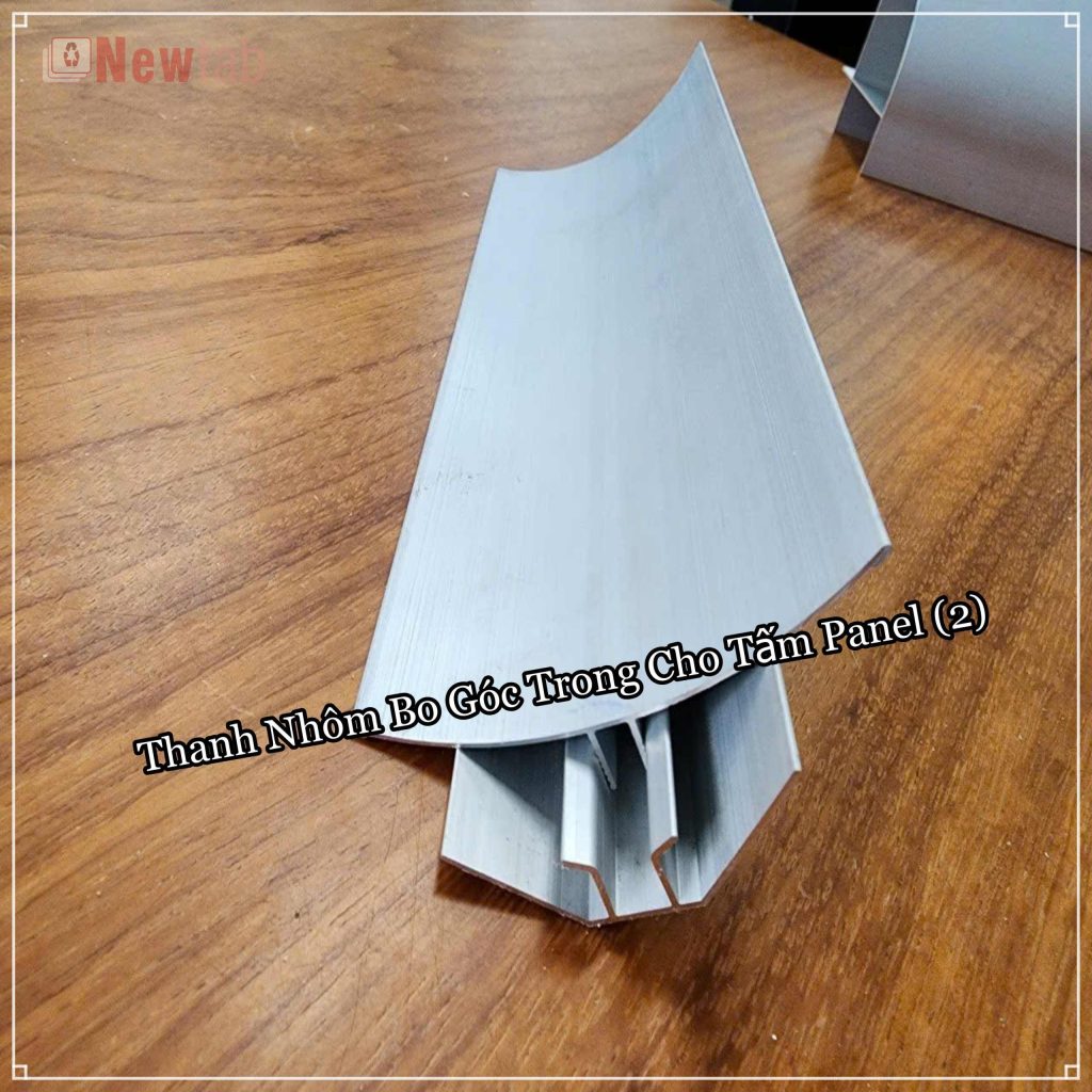 Thanh Nhôm Bo Góc Trong Cho Tấm Panel (2) - Panel Ba Miền